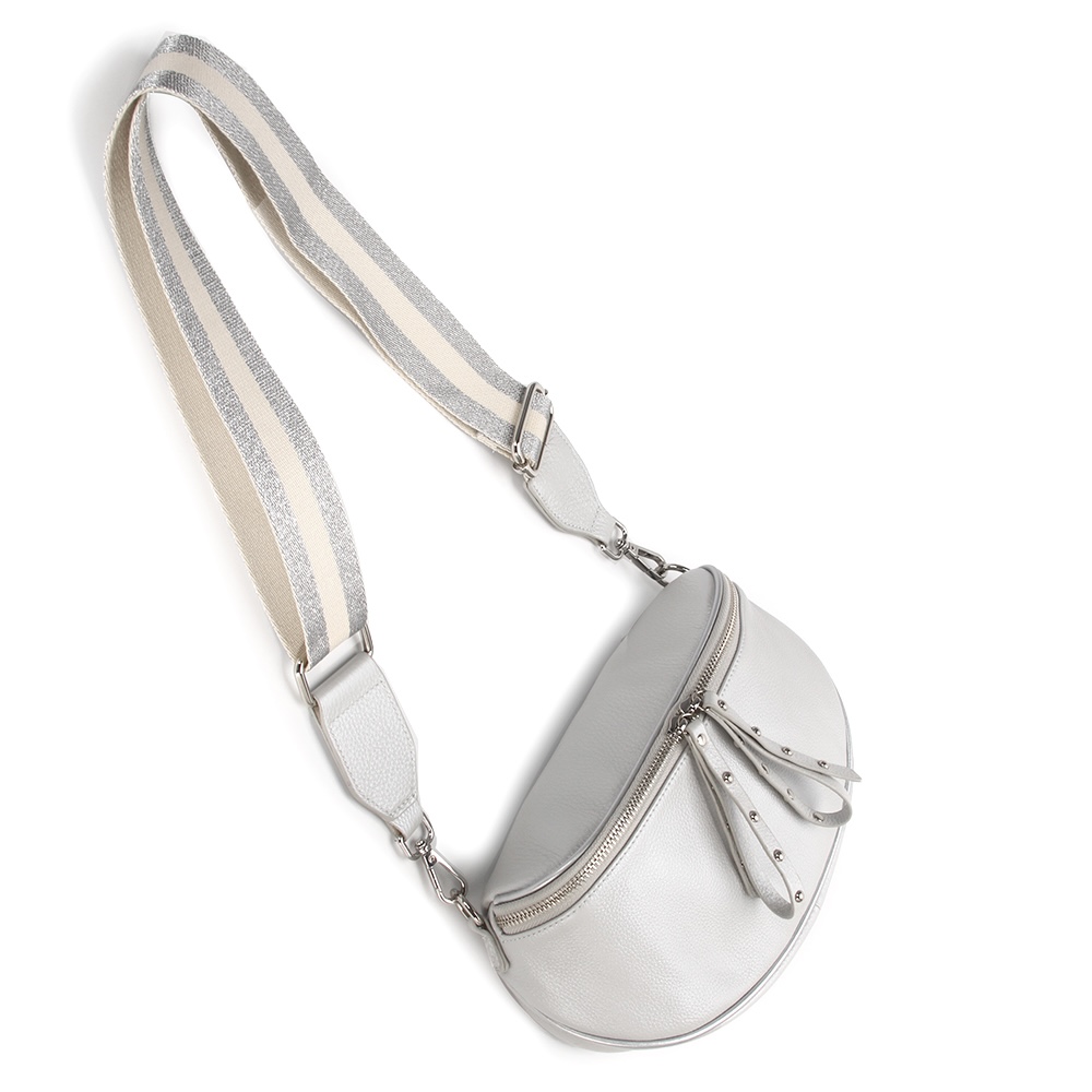 Obsessed Silver / Silver Crossbody Bag – Hi Ho + Co